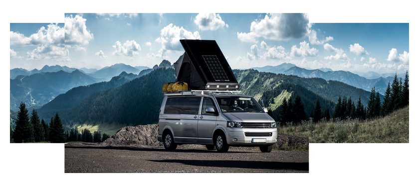 MC Camping joustava aurinkopaneeli 110W | Sarka Caravan